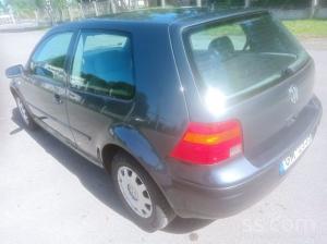 Blue Volkswagen Golf 1998 in Riga, with an engine capacity of 1.40 L and mileage of 188 thousand km for 800 €, photo 1 on AUTOMOTO.COM.LV