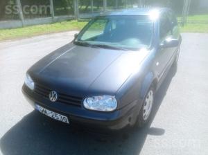 Blue Volkswagen Golf 1998 in Riga, with an engine capacity of 1.40 L and mileage of 188 thousand km for 800 €, photo 2 on AUTOMOTO.COM.LV