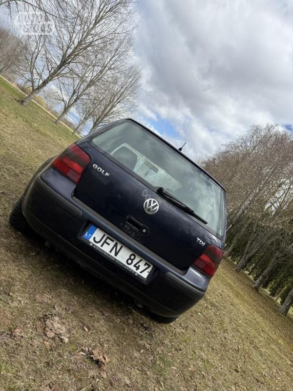 Zils Volkswagen Golf 1998 Biržai, ar dzinēja tilpumu 1.90 L un nobraukumu 409 tūkst. km par 850 €, foto 5 vietnē AUTOMOTO.COM.LV