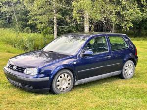 Zils Volkswagen Golf 1998 Alūksne, ar dzinēja tilpumu 1.60 L un nobraukumu 0 tūkst. km par 1200 €, foto  vietnē AUTOMOTO.COM.LV
