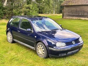 Zils Volkswagen Golf 1998 Alūksne, ar dzinēja tilpumu 1.60 L un nobraukumu 0 tūkst. km par 1200 €, foto 3 vietnē AUTOMOTO.COM.LV