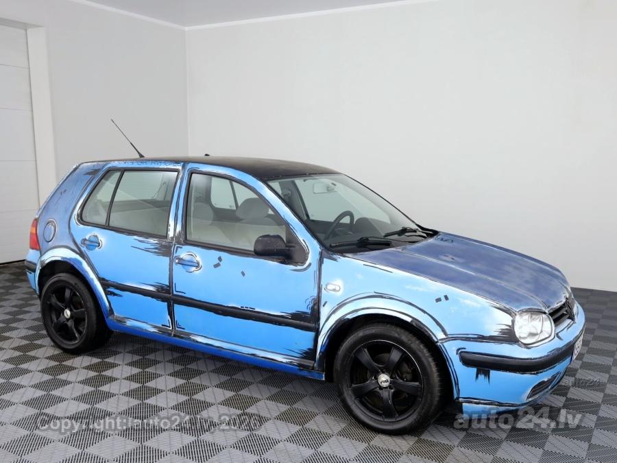 Zils Volkswagen Golf 1998 Tallina, ar dzinēja tilpumu 1.60 L un nobraukumu 314 tūkst. km par 999 €, foto 1 vietnē AUTOMOTO.COM.LV