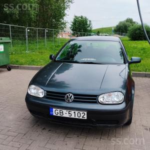 Zils Volkswagen Golf 1999 Rīga, ar dzinēja tilpumu 1.90 L un nobraukumu 310 tūkst. km par 1190 €, foto 1 vietnē AUTOMOTO.COM.LV
