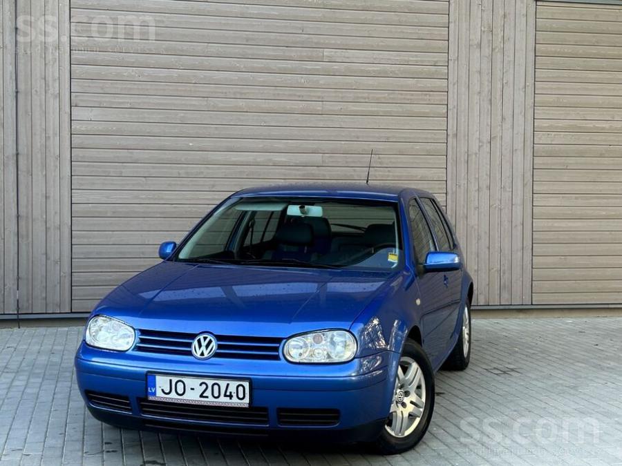 Zils Volkswagen Golf 1999 Jelgava, ar dzinēja tilpumu 1.40 L un nobraukumu 0 tūkst. km par 1690 €, foto 1 vietnē AUTOMOTO.COM.LV