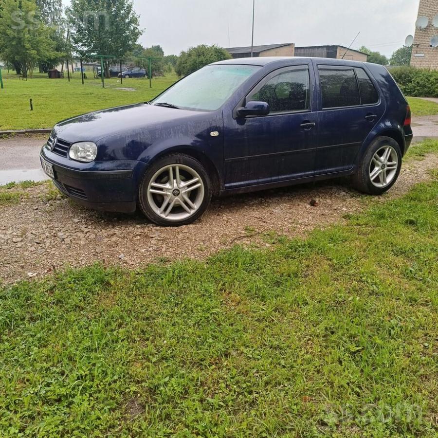 Zils Volkswagen Golf 1999 Daugavpils, ar dzinēja tilpumu 1.90 L un nobraukumu 380 tūkst. km par 1950 €, foto 2 vietnē AUTOMOTO.COM.LV