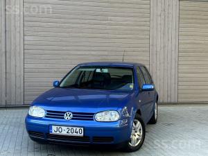 Blue Volkswagen Golf 1999 in Jelgava, with an engine capacity of 1.40 L and mileage of 0 thousand km for 1650 €, photo 2 on AUTOMOTO.COM.LV