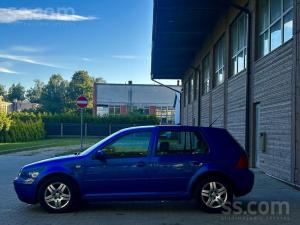 Blue Volkswagen Golf 1999 in Jelgava, with an engine capacity of 1.40 L and mileage of 0 thousand km for 1650 €, photo 4 on AUTOMOTO.COM.LV