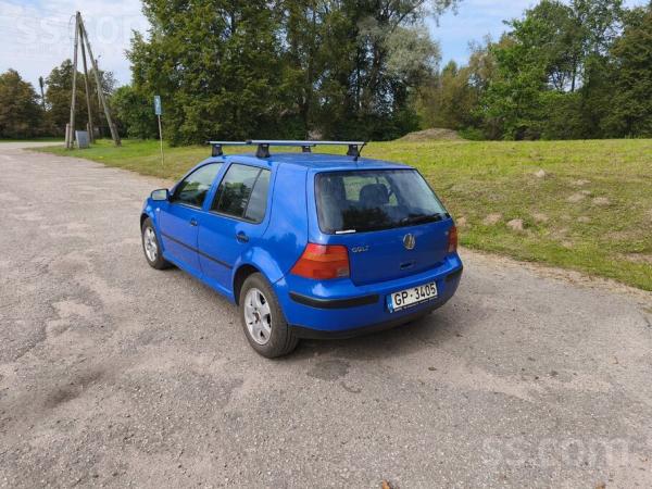 Zils Volkswagen Golf 1999 Saldus, ar dzinēja tilpumu 1.60 L un nobraukumu 0 tūkst. km par 1200 €, foto 5 vietnē AUTOMOTO.COM.LV