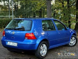 Blue Volkswagen Golf 1999 in Riga, with an engine capacity of 1.40 L and mileage of 306 thousand km for 1550 €, photo 4 on AUTOMOTO.COM.LV