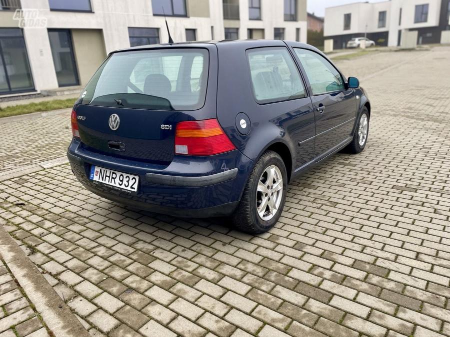 Blue Volkswagen Golf 1999 in Vilnius, with an engine capacity of 1.90 L and mileage of 343 thousand km for 1250 €, photo 2 on AUTOMOTO.COM.LV