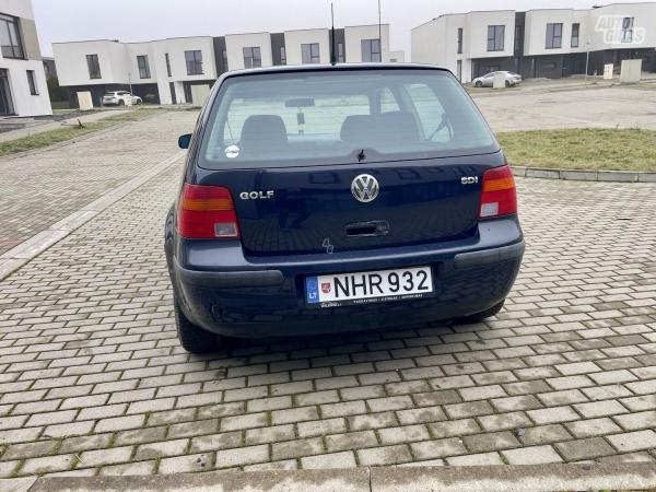 Blue Volkswagen Golf 1999 in Vilnius, with an engine capacity of 1.90 L and mileage of 343 thousand km for 1300 €, photo 10 on AUTOMOTO.COM.LV