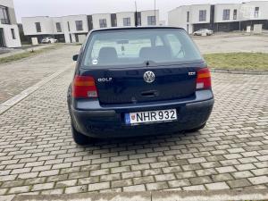 Blue Volkswagen Golf 1999 in Vilnius, with an engine capacity of 1.90 L and mileage of 343 thousand km for 1300 €, photo 10 on AUTOMOTO.COM.LV