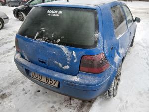 Zils Volkswagen Golf 1999 Kauņa, ar dzinēja tilpumu 1.90 L un nobraukumu 360 tūkst. km par 400 €, foto 3 vietnē AUTOMOTO.COM.LV