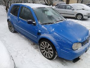Zils Volkswagen Golf 1999 Kauņa, ar dzinēja tilpumu 1.90 L un nobraukumu 360 tūkst. km par 400 €, foto 4 vietnē AUTOMOTO.COM.LV