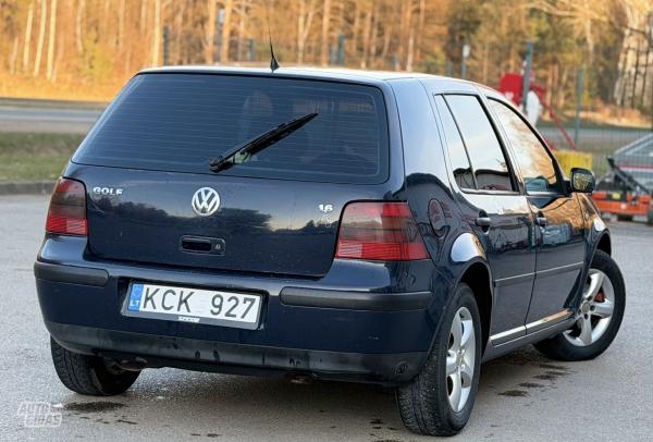 Blue Volkswagen Golf 1999 in Radviliskis, with an engine capacity of 1.60 L and mileage of 331 thousand km for 850 €, photo 10 on AUTOMOTO.COM.LV