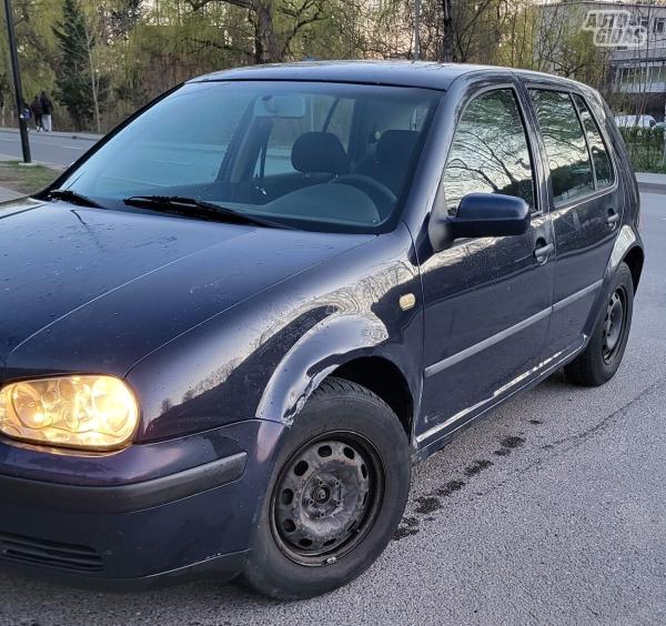 Blue Volkswagen Golf 1999 in Vilnius, with an engine capacity of 1.90 L and mileage of 367 thousand km for 500 €, photo 7 on AUTOMOTO.COM.LV