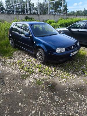 Синий Фольксваген Гольф 1999 в Огре, объемом двигателя 1.60 л и пробегом 256 тыс. км за 400 €, фото  на AUTOMOTO.COM.LV