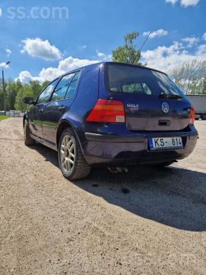 Zils Volkswagen Golf 1999 Talsi, ar dzinēja tilpumu 1.60 L un nobraukumu 309 tūkst. km par 1150 €, foto 6 vietnē AUTOMOTO.COM.LV
