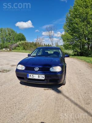 Zils Volkswagen Golf 1999 Talsi, ar dzinēja tilpumu 1.60 L un nobraukumu 309 tūkst. km par 1150 €, foto 8 vietnē AUTOMOTO.COM.LV