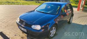 Zils Volkswagen Golf 1999 Jēkabpils, ar dzinēja tilpumu 1.60 L un nobraukumu 296 tūkst. km par 1400 €, foto  vietnē AUTOMOTO.COM.LV