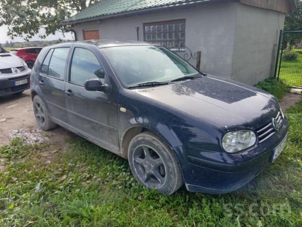 Zils Volkswagen Golf 1999 Liepāja, ar dzinēja tilpumu 1.40 L un nobraukumu 275 tūkst. km par 550 €, foto 1 vietnē AUTOMOTO.COM.LV