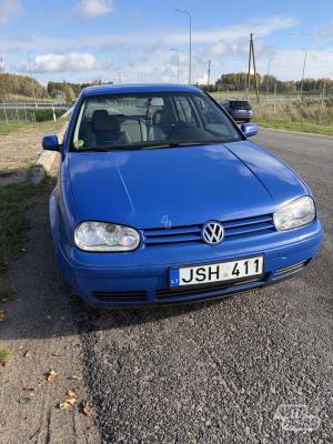 Blue Volkswagen Golf 1999 in Vilnius, with an engine capacity of 1.90 L and mileage of 257 thousand km for 1100 €, photo  on AUTOMOTO.COM.LV