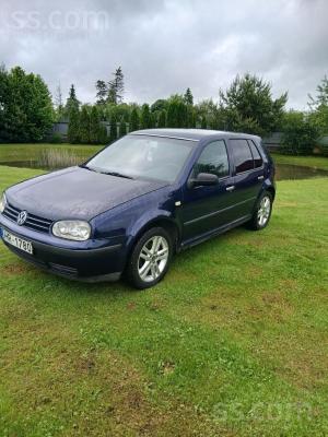 Blue Volkswagen Golf 2000 in Bauska, with an engine capacity of 1.90 L and mileage of 273 thousand km for 2650 €, photo 4 on AUTOMOTO.COM.LV