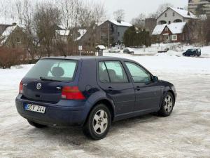 Blue Volkswagen Golf 2000 in Vilnius, with an engine capacity of 1.90 L and mileage of 290 thousand km for 1700 €, photo 3 on AUTOMOTO.COM.LV