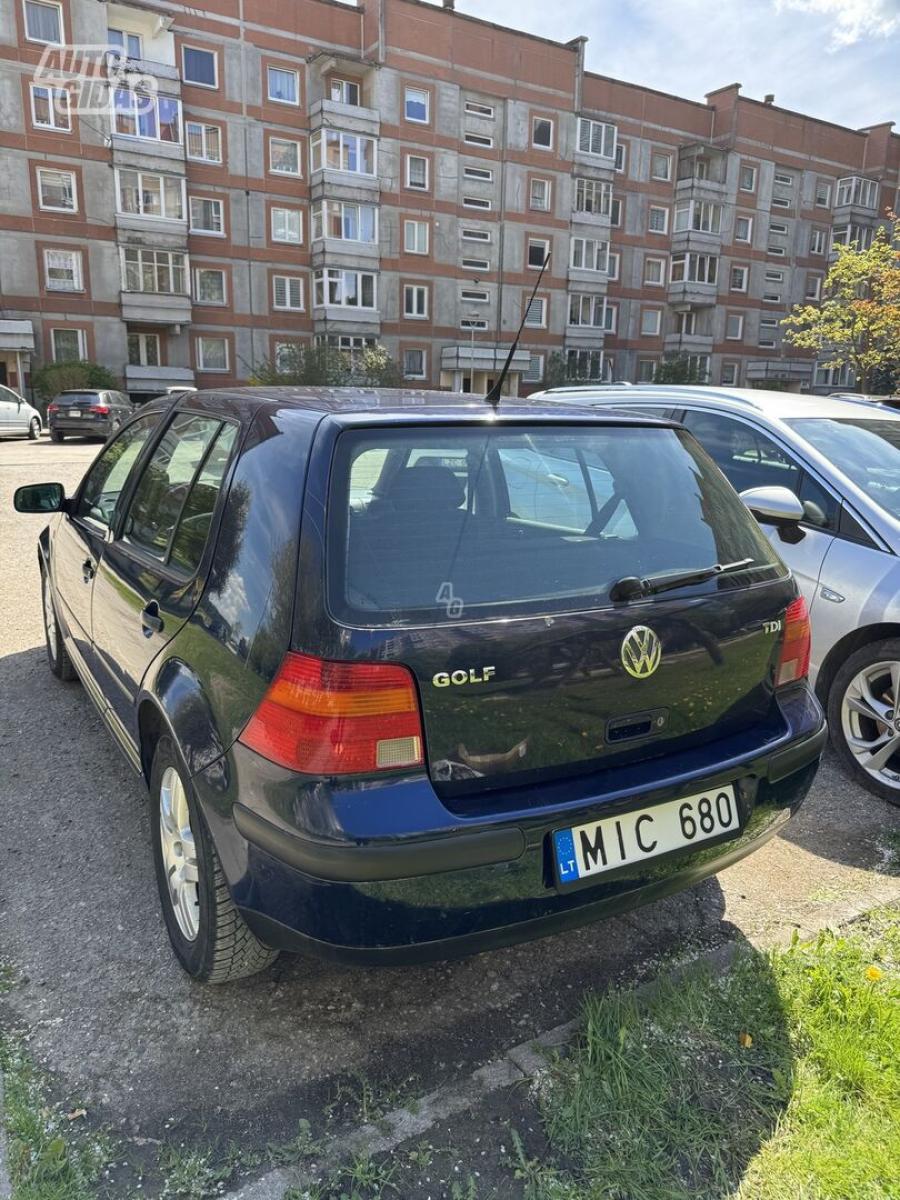Синий Фольксваген Гольф 2000 в Клайпеда, объемом двигателя 1.90 л и пробегом 242 тыс. км за 1100 €, фото 16 на AUTOMOTO.COM.LV