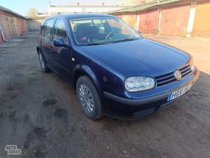 Blue Volkswagen Golf 2000 in Kaunas, with an engine capacity of 1.40 L and mileage of 157 thousand km for 1200 €, photo 10 on AUTOMOTO.COM.LV