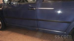 Blue Volkswagen Golf 2000 in Daugavpils, with an engine capacity of 1.90 L and mileage of 335 thousand km for 950 €, photo 12 on AUTOMOTO.COM.LV