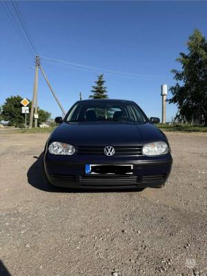 Blue Volkswagen Golf 2000 in Kaunas, with an engine capacity of 1.90 L and mileage of 398 thousand km for 1200 €, photo  on AUTOMOTO.COM.LV