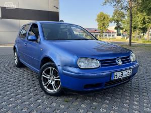 Blue Volkswagen Golf 2000 in Panevezys, with an engine capacity of 1.90 L and mileage of 381 thousand km for 740 €, photo 6 on AUTOMOTO.COM.LV
