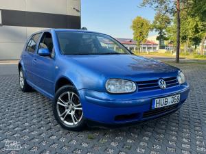 Blue Volkswagen Golf 2000 in Panevezys, with an engine capacity of 1.90 L and mileage of 254 thousand km for 600 €, photo 3 on AUTOMOTO.COM.LV