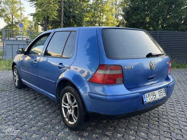 Blue Volkswagen Golf 2000 in Panevezys, with an engine capacity of 1.90 L and mileage of 254 thousand km for 650 €, photo 9 on AUTOMOTO.COM.LV