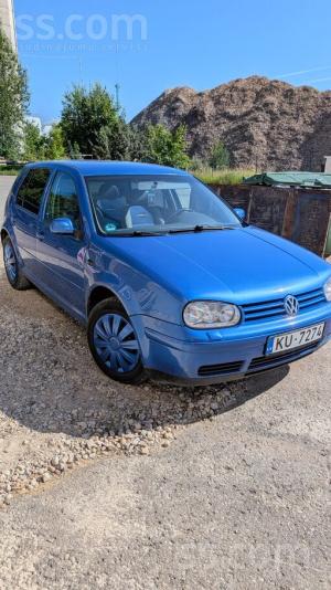 Blue Volkswagen Golf 2000 in Tukums, with an engine capacity of 1.90 L and mileage of 350 thousand km for 1850 €, photo  on AUTOMOTO.COM.LV