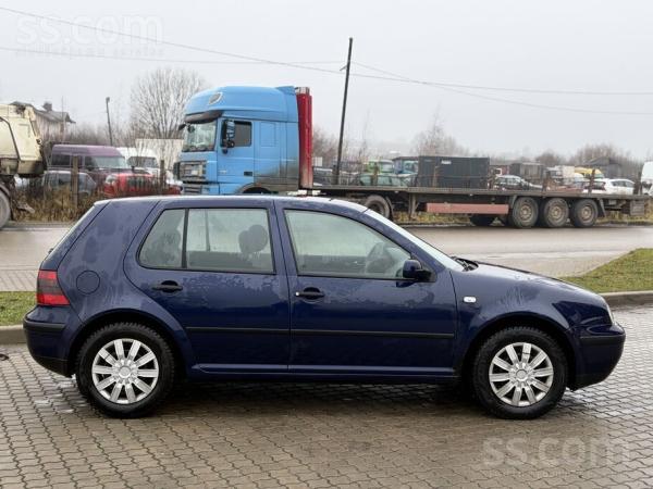 Blue Volkswagen Golf 2001 in Riga, with an engine capacity of 1.90 L and mileage of 0 thousand km for 1550 €, photo 3 on AUTOMOTO.COM.LV