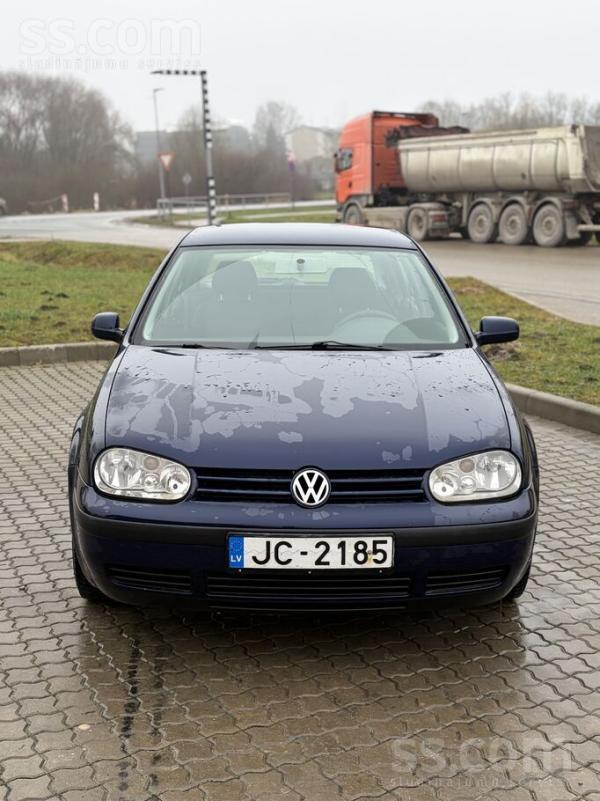 Blue Volkswagen Golf 2001 in Riga, with an engine capacity of 1.90 L and mileage of 0 thousand km for 1550 €, photo 5 on AUTOMOTO.COM.LV