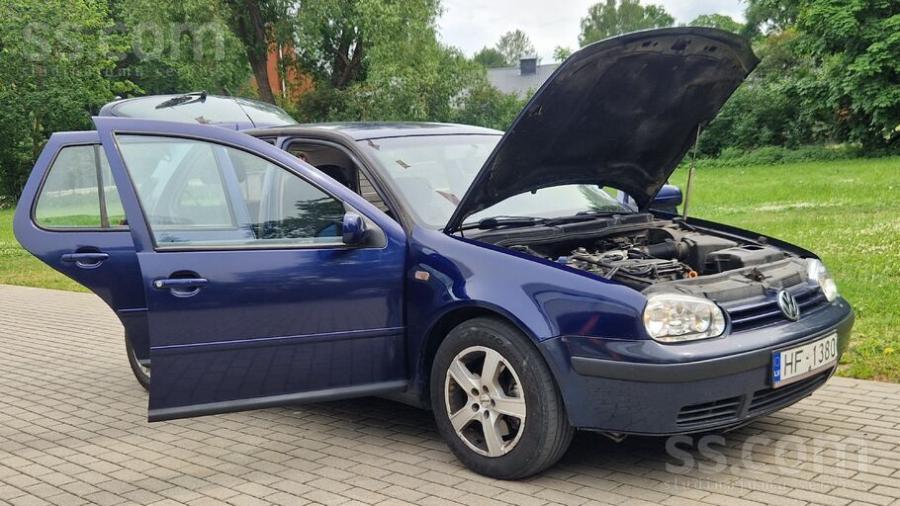 Zils Volkswagen Golf 2001 Rīga, ar dzinēja tilpumu 1.90 L un nobraukumu 0 tūkst. km par 980 €, foto 9 vietnē AUTOMOTO.COM.LV