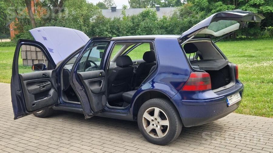 Zils Volkswagen Golf 2001 Rīga, ar dzinēja tilpumu 1.90 L un nobraukumu 0 tūkst. km par 980 €, foto 12 vietnē AUTOMOTO.COM.LV