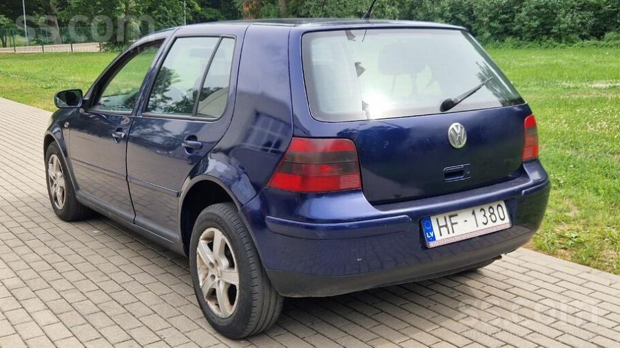 Zils Volkswagen Golf 2001 Rīga, ar dzinēja tilpumu 1.90 L un nobraukumu 0 tūkst. km par 980 €, foto 14 vietnē AUTOMOTO.COM.LV