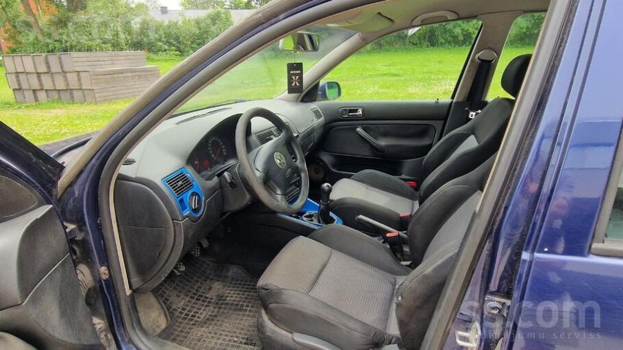 Zils Volkswagen Golf 2001 Rīga, ar dzinēja tilpumu 1.90 L un nobraukumu 0 tūkst. km par 980 €, foto 23 vietnē AUTOMOTO.COM.LV
