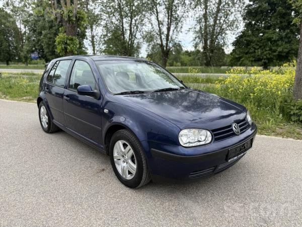 Blue Volkswagen Golf 2001 in Ogre, with an engine capacity of 1.90 L and mileage of 244 thousand km for 2799 €, photo 3 on AUTOMOTO.COM.LV