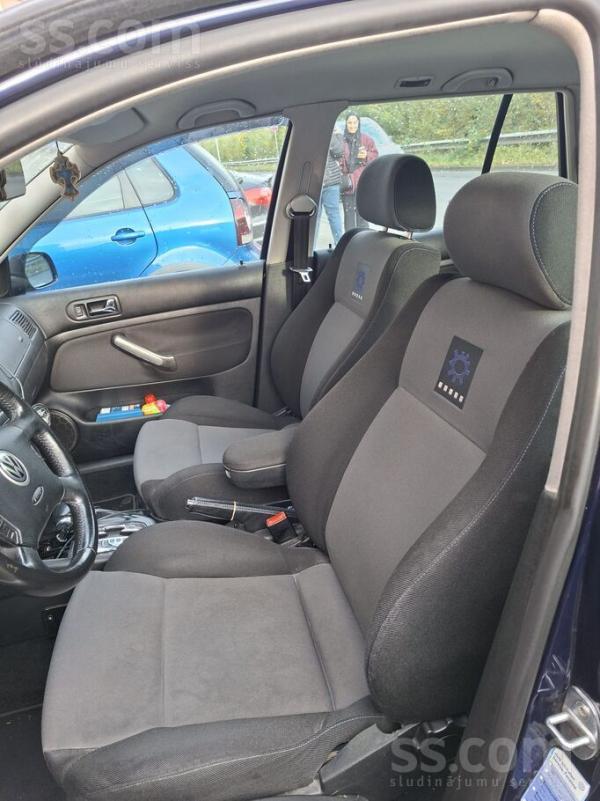 Blue Volkswagen Golf 2001 in Ludza, with an engine capacity of 1.90 L and mileage of 197 thousand km for 3000 €, photo 10 on AUTOMOTO.COM.LV