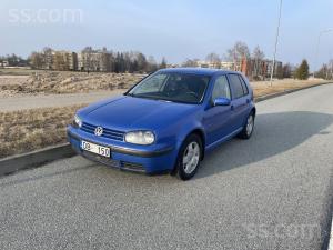Blue Volkswagen Golf 2001 in Jelgava, with an engine capacity of 1.90 L and mileage of 340 thousand km for 800 €, photo  on AUTOMOTO.COM.LV