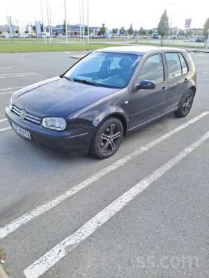 Blue Volkswagen Golf 2001 in Riga, with an engine capacity of 1.90 L and mileage of 225 thousand km for 1700 €, photo  on AUTOMOTO.COM.LV