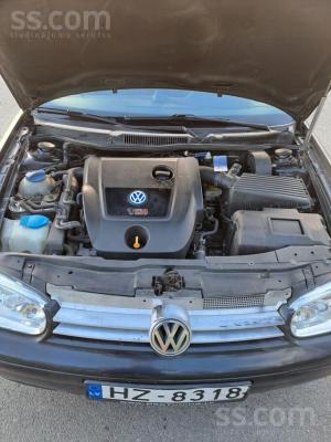 Blue Volkswagen Golf 2001 in Riga, with an engine capacity of 1.90 L and mileage of 225 thousand km for 1700 €, photo 10 on AUTOMOTO.COM.LV