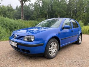 Blue Volkswagen Golf 2001 in Jelgava, with an engine capacity of 1.90 L and mileage of 370 thousand km for 1050 €, photo  on AUTOMOTO.COM.LV