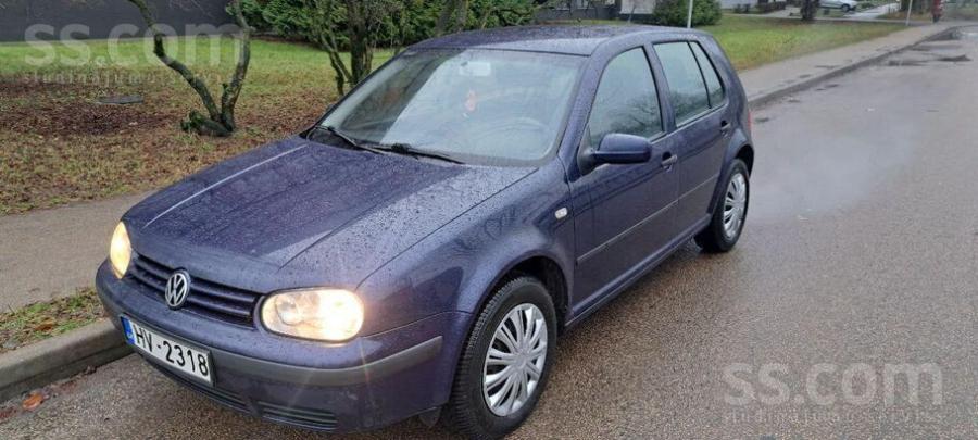 Zils Volkswagen Golf 2002 Rīga, ar dzinēja tilpumu 1.90 L un nobraukumu 0 tūkst. km par 680 €, foto 1 vietnē AUTOMOTO.COM.LV