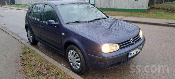 Blue Volkswagen Golf 2002 in Riga, with an engine capacity of 1.90 L and mileage of 0 thousand km for 680 €, photo 2 on AUTOMOTO.COM.LV